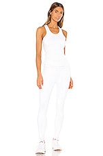 YEAR OF OURS Ribbed Sporty Tank in White | REVOLVE