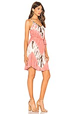 Young, Fabulous & Broke Carla Mini Dress in Blush Chevron Wash | REVOLVE