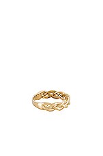 Zoe Lev 14k Gold Woven Band Ring in Gold | REVOLVE
