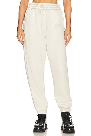 Alexander Wang Essential Terry Classic Sweatpant Puff Paint Alexander Wang Essential Terry Classic Sweatpant Puff Paint