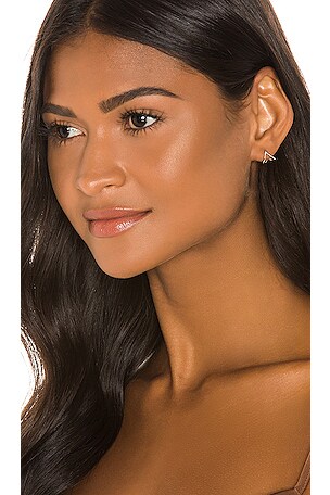 Chevron huggie earrings store
