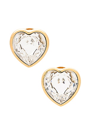Dior earrings heart store