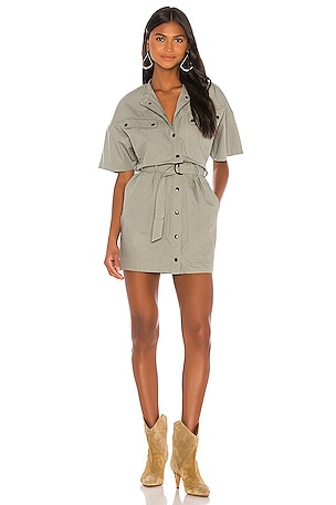 Isabel Marant Etoile Zolina Dress in Verdigris | REVOLVE Isabel Marant Etoile Zolina Dress in Verdigris | REVOLVE