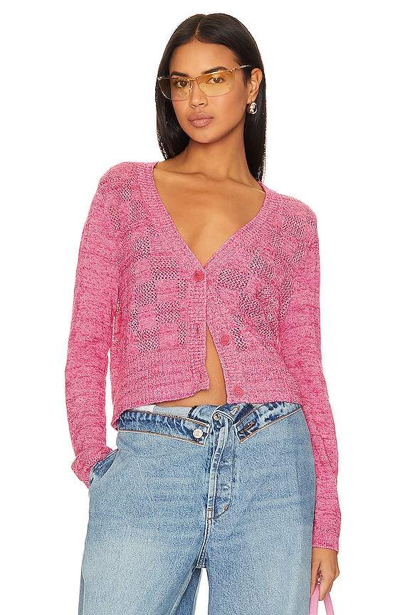 525 Bella Cardigan in Orchid Multi | REVOLVE