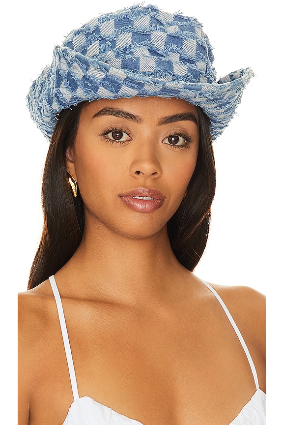 8 Other Reasons Denim Cowboy Hat in Denim | REVOLVE