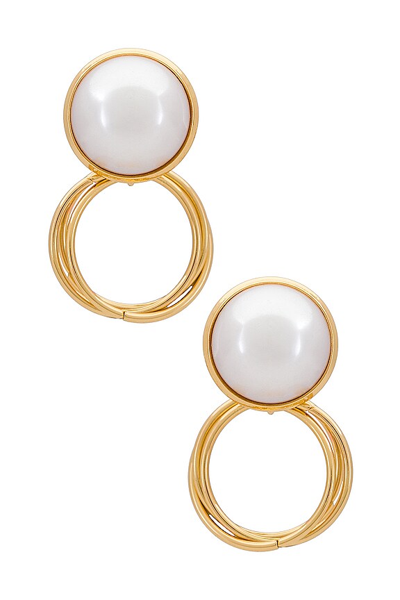 8 Other Reasons Loop Earrings in Gold | REVOLVE