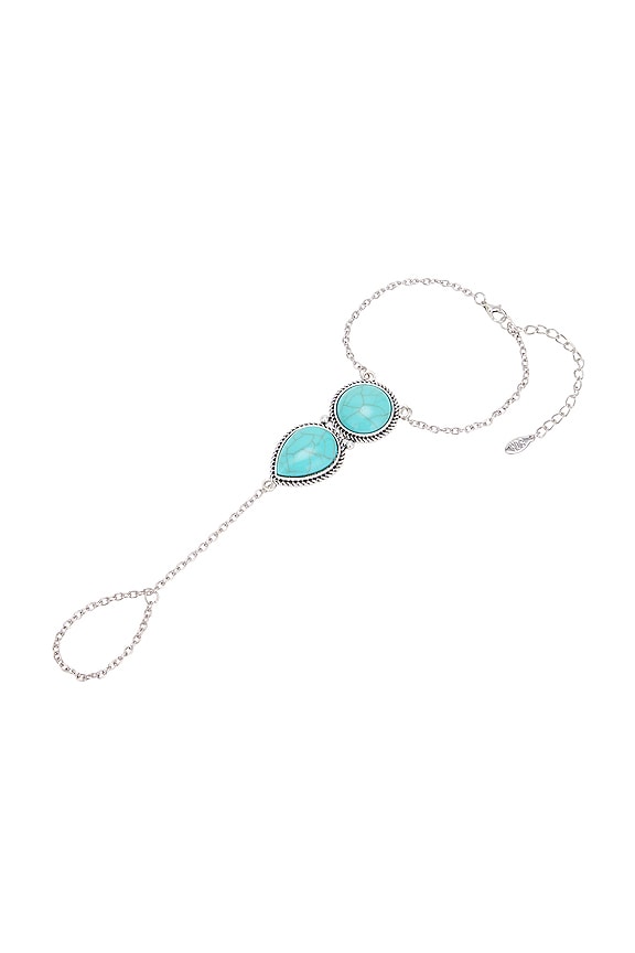8 Other Reasons Lasso Hand Chain in Turquoise | REVOLVE