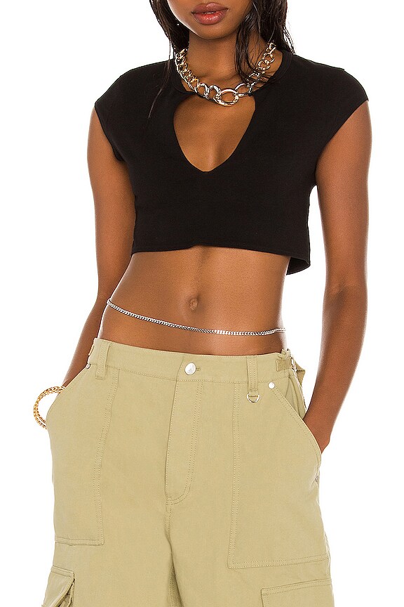 AALIYAH x REVOLVE Liyah Belly Chain in Silver | REVOLVE