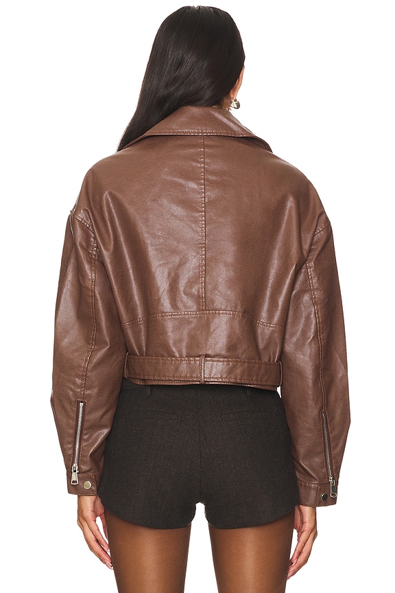 ALL THE WAYS Cally Jacket in Brown | REVOLVE