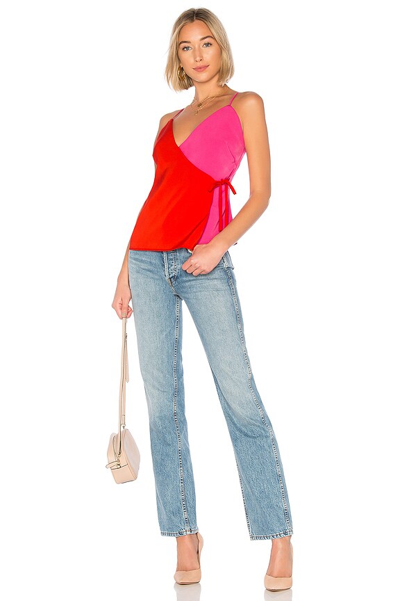 About Us Allison Top in Pink & Red | REVOLVE