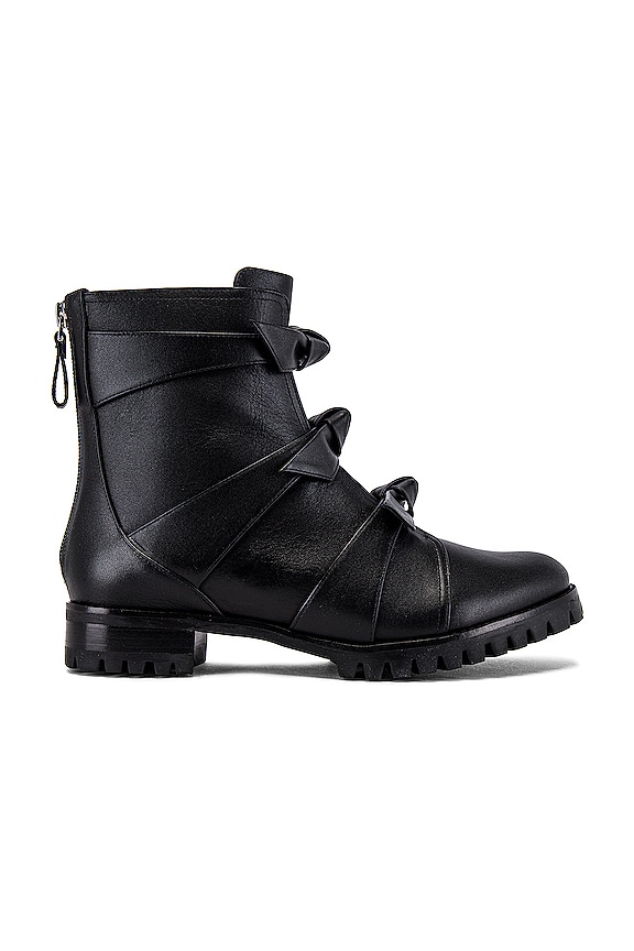 Alexandre Birman Lolita Waterproof Combat Boot in Black | REVOLVE