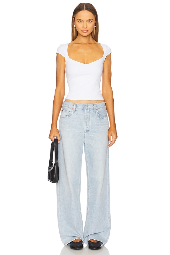 AGOLDE Low Slung Baggy Jeans in Spark | REVOLVE
