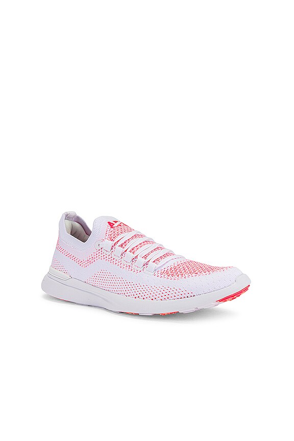 APL: Athletic Propulsion Labs TechLoom Breeze Sneaker in White, Magenta ...