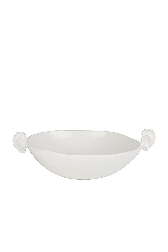 Anissa Kermiche White Noise Ear Bowl in White | REVOLVE