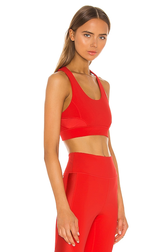 ALALA Vamp Sports Bra in Lava | REVOLVE