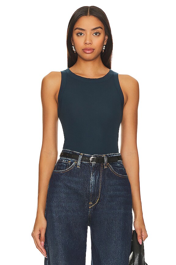 ALLSAINTS Rina Tank in Harbour Blue | REVOLVE