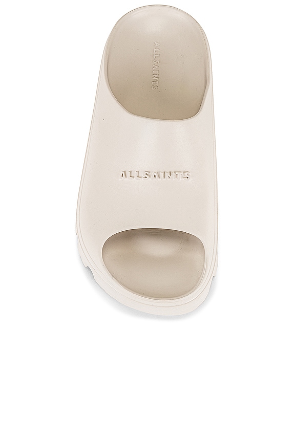 ALLSAINTS Eclipse Flatform Slider in Chalk White | REVOLVE