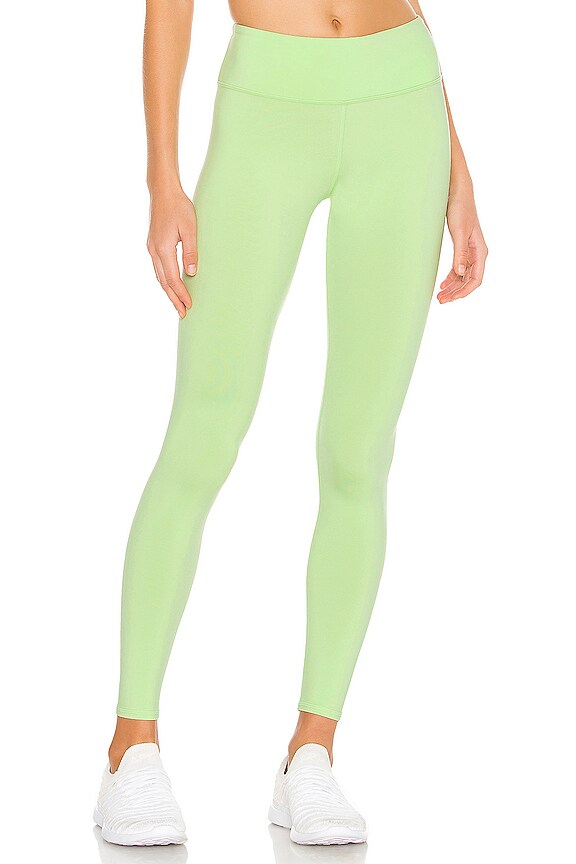 alo Airbrush Legging in Neon Lime | REVOLVE