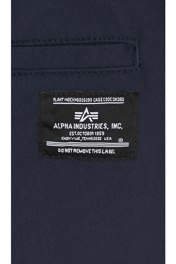 ALPHA INDUSTRIES Deck Short in Replica Blue | REVOLVE