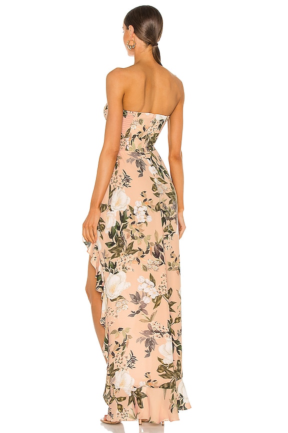Amanda Uprichard X REVOLVE Eden Gown in Juniper Floral | REVOLVE