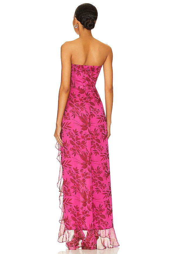 Amanda Uprichard Eden Gown in Ella Print | REVOLVE
