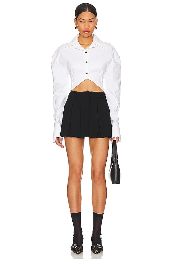 Women's Mini Skirts | Leather & Black - REVOLVE