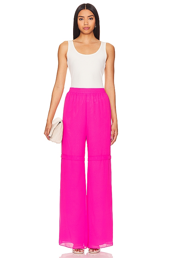 Amanda Uprichard Sarasota Pants in Hot Pink | REVOLVE