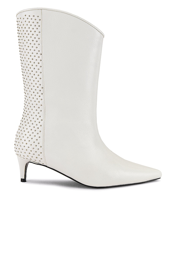 ANINE BING Reagan Boots in White | REVOLVE