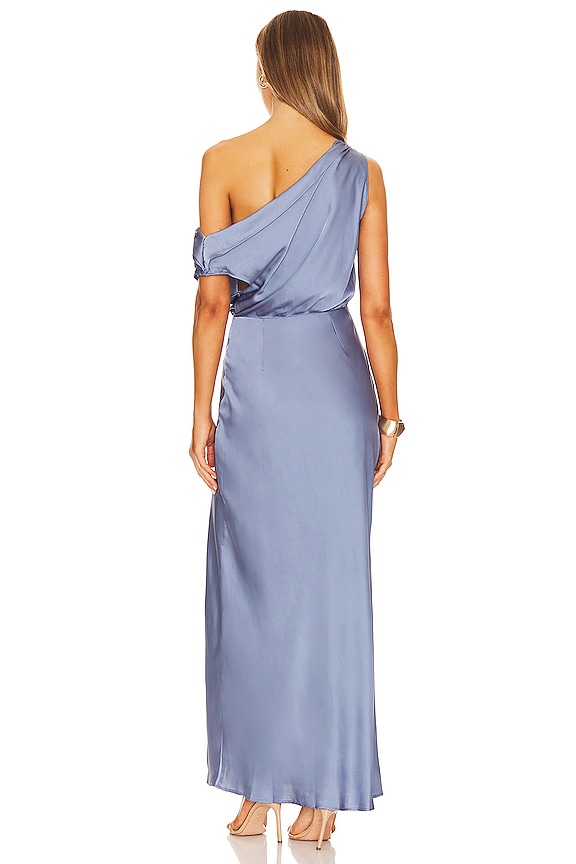 ASTR the Label Monroe Dress in Slate Blue | REVOLVE