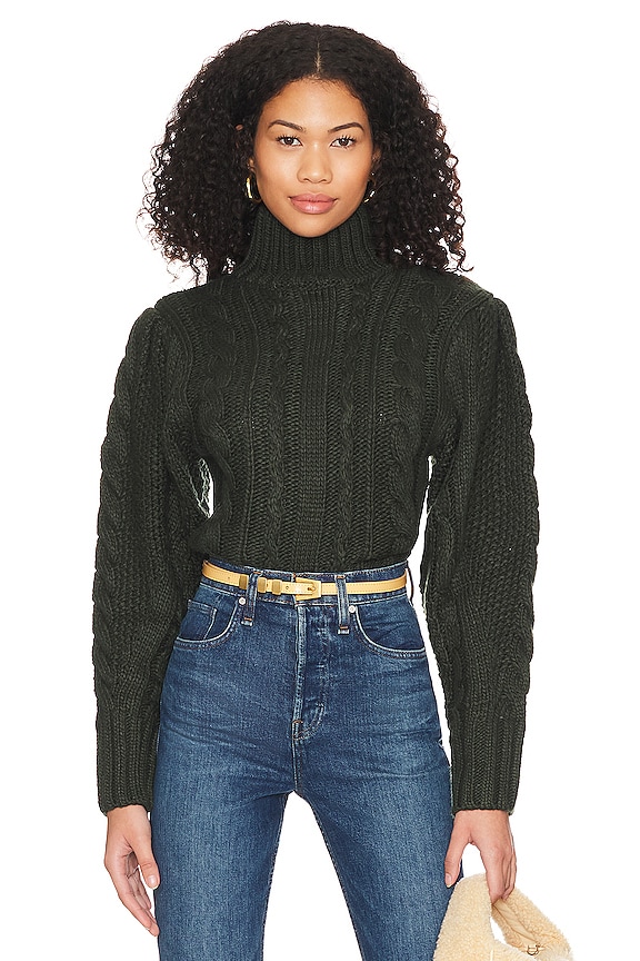 ASTR the Label Haisley Sweater in Hunter Green | REVOLVE