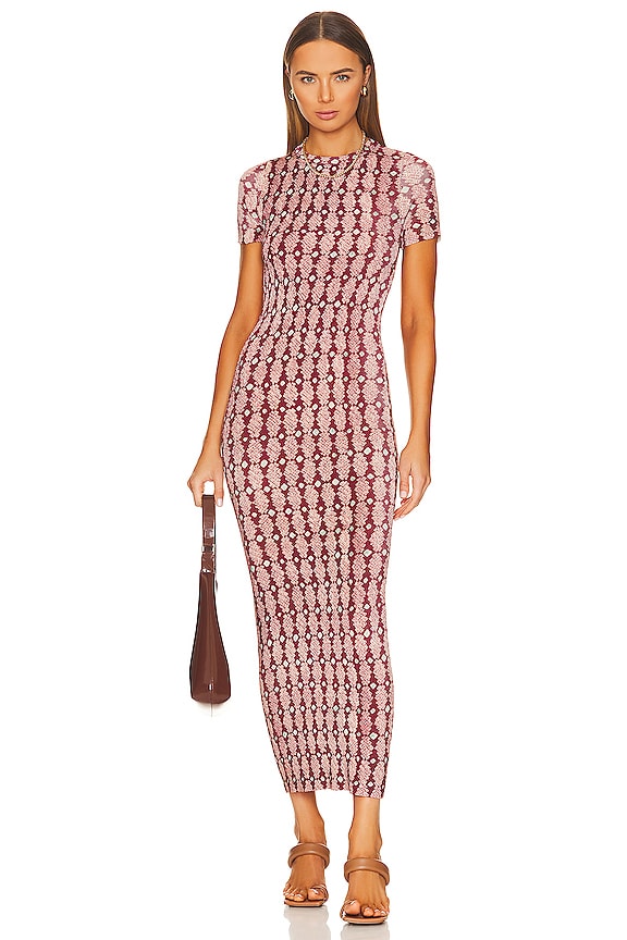 Auteur Studio Printed Clover Dress in Wild Chrysanthemum | REVOLVE