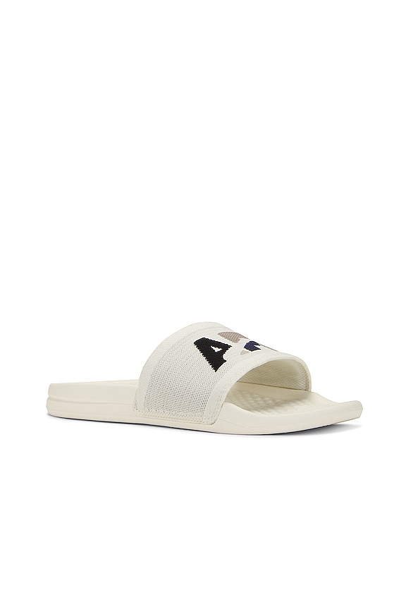 APL: Athletic Propulsion Labs Big Logo Techloom Slide in Ivory, Cement ...