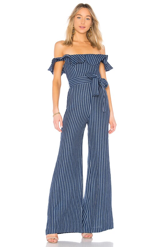 Alexis Edria Jumpsuit in Denim Stripes | REVOLVE