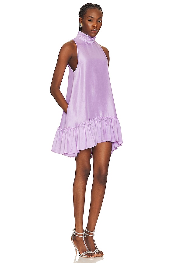 Azeeza Alcott Mini Dress in Amethyst | REVOLVE