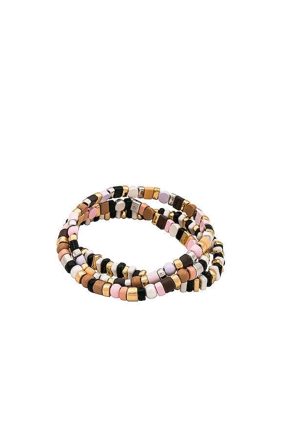 BaubleBar Maddi Bracelet Set in Multi | REVOLVE