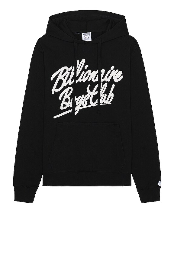 Billionaire Boys Club Script Hoodie in Black | REVOLVE