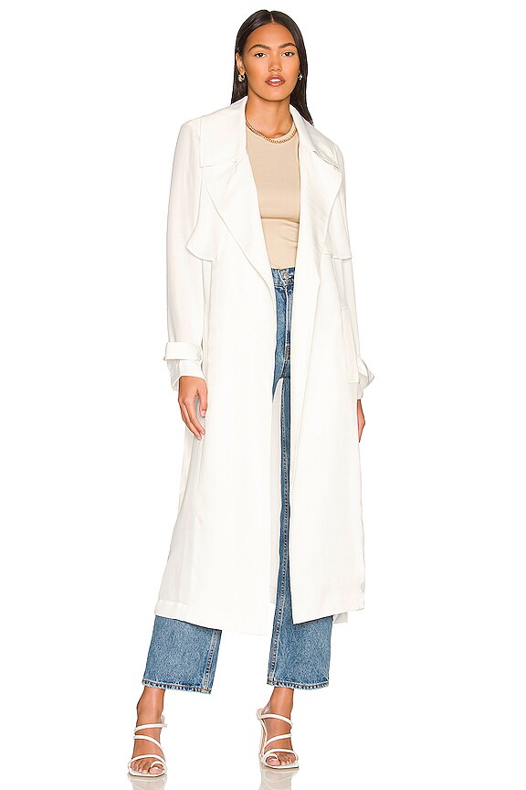 Steve Madden New Wave Trench in Ivory | REVOLVE