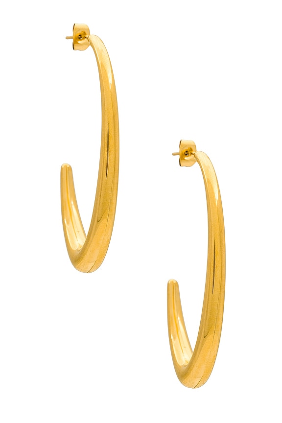 BRACHA Joanna Hoops in Gold | REVOLVE