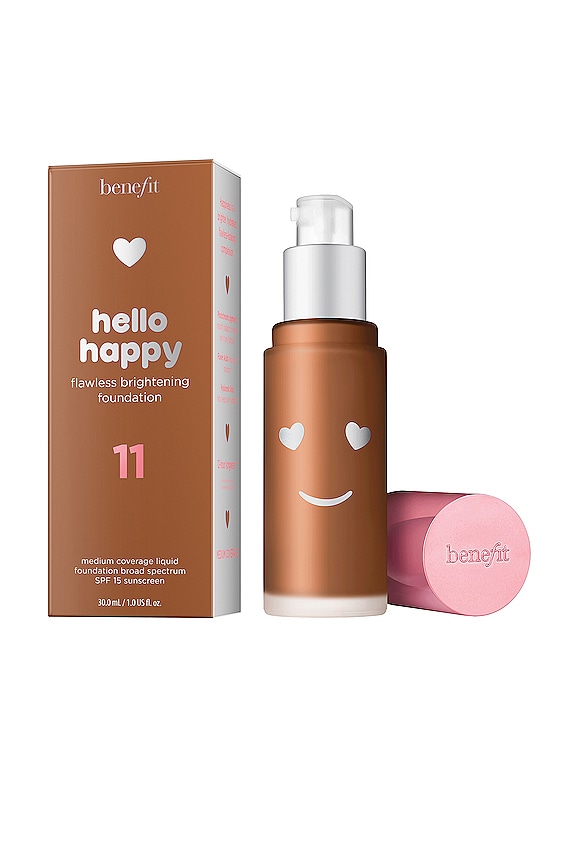 Benefit Cosmetics Hello Happy Flawless Brightening Liquid Foundation in ...