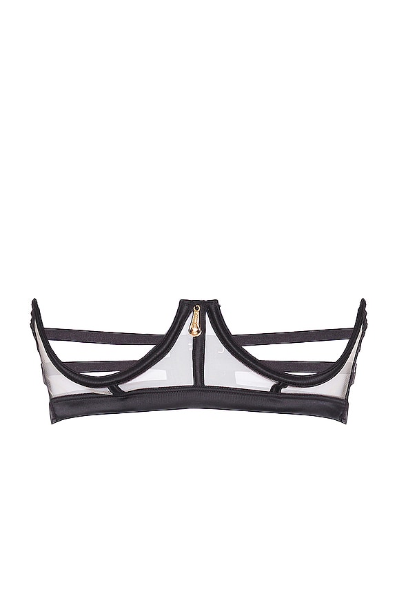 BLUEBELLA Karina Open Bra in Black | REVOLVE