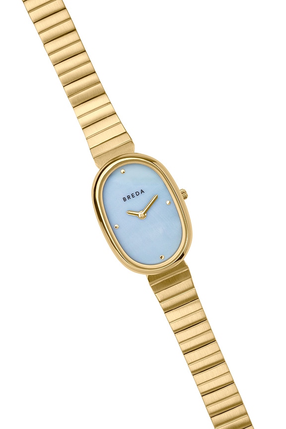 Breda Jane Watch in Gold & Blue | REVOLVE