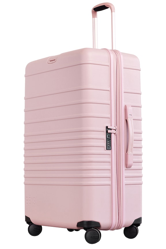 BEIS The Large Check-In Roller in Atlas Pink | REVOLVE