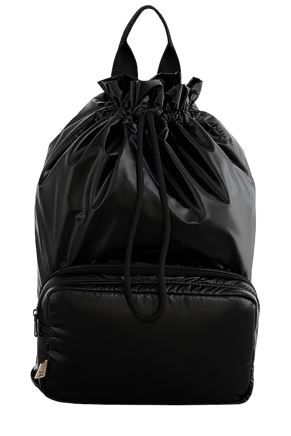 BEIS The Expandable Puffy Pouch in Black | REVOLVE