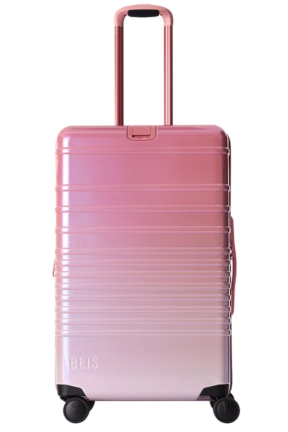 BEIS The Medium Check-in Roller in Wicked Pink | REVOLVE