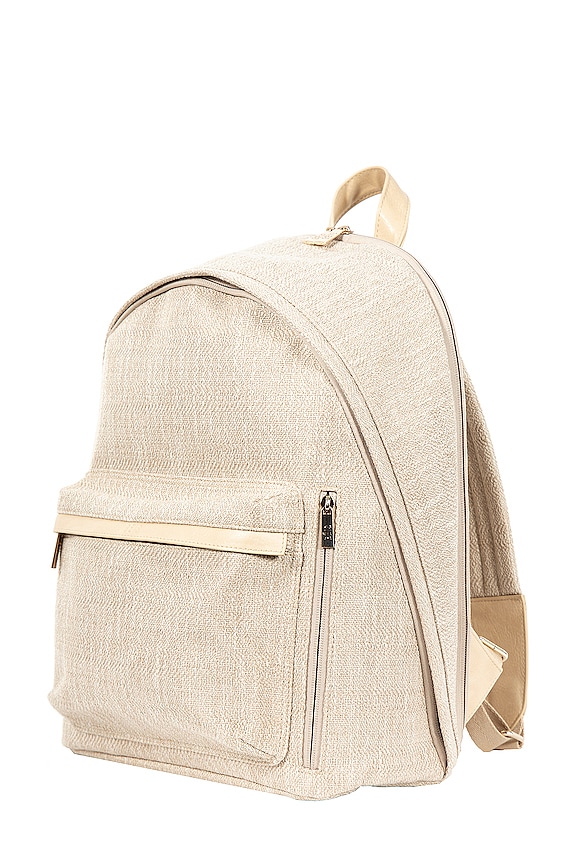 BEIS The Small Backpack in Beige | REVOLVE