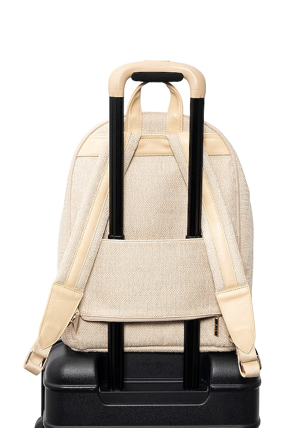 BEIS The Small Backpack in Beige | REVOLVE