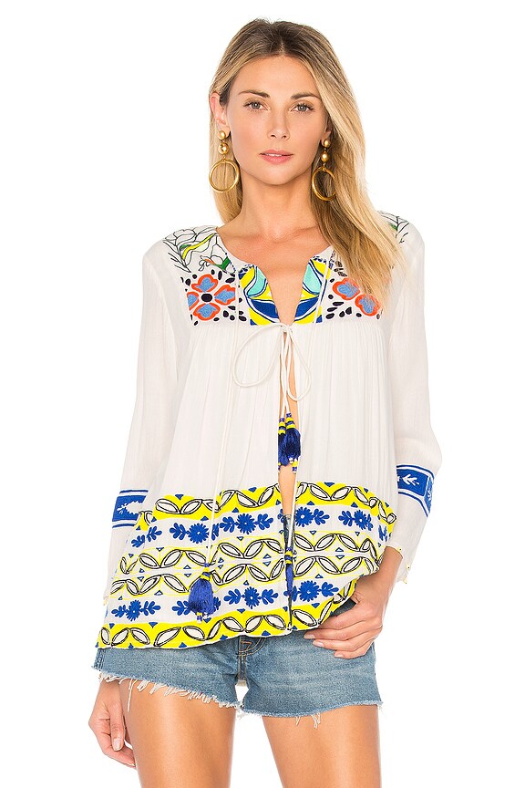 HEMANT AND NANDITA Luce Cape in White | REVOLVE