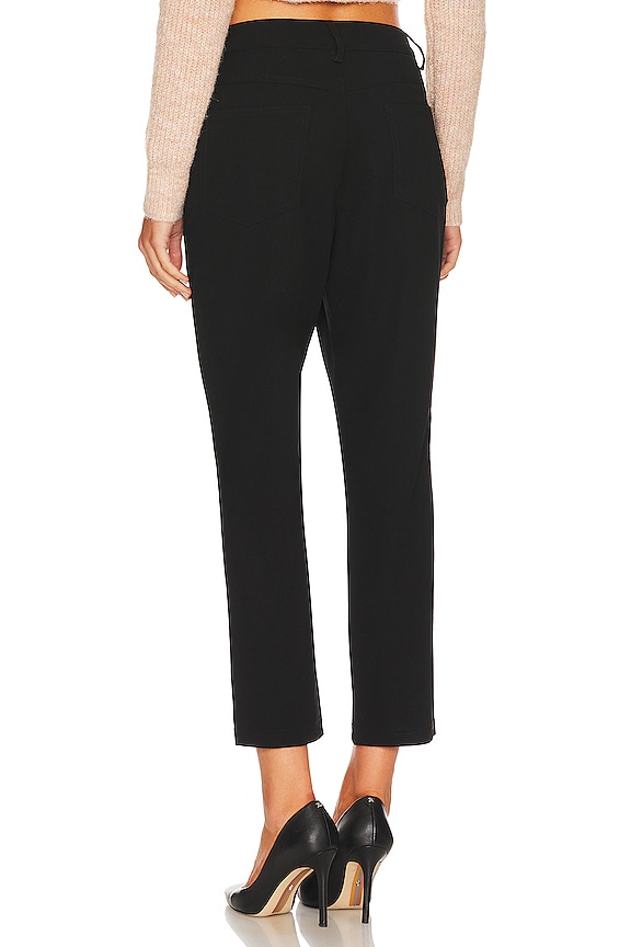 BCBGeneration Knit Twill Pant in Black | REVOLVE