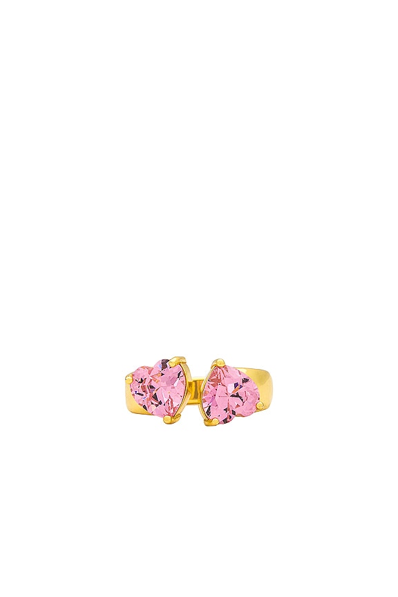 BONBONWHIMS Double Ling Bling Ring in Pink | REVOLVE