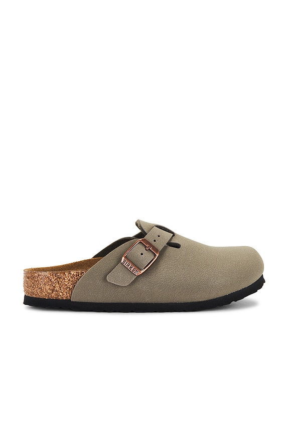 BIRKENSTOCK Boston Kids Clog in Stone Coin | REVOLVE